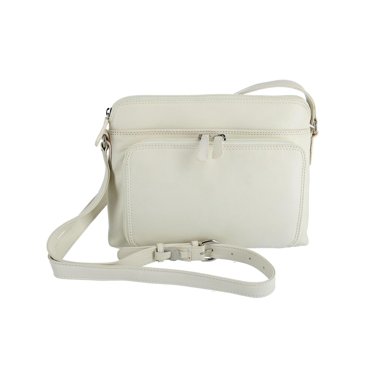 Le Donne Leather Three Slip Crossbody Shoulder Bag LD-9500 - Walmart.com