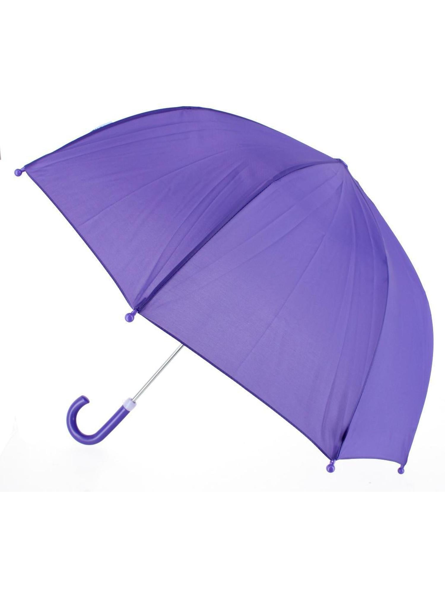 CTM Little Kid's Easy Open Hook Stick Umbrella by Wootie - Walmart.com