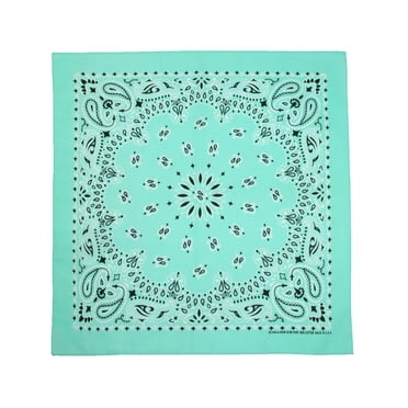 CTM 27 Inch Extra Large Cotton Texas Paisley Bandana - Walmart.com