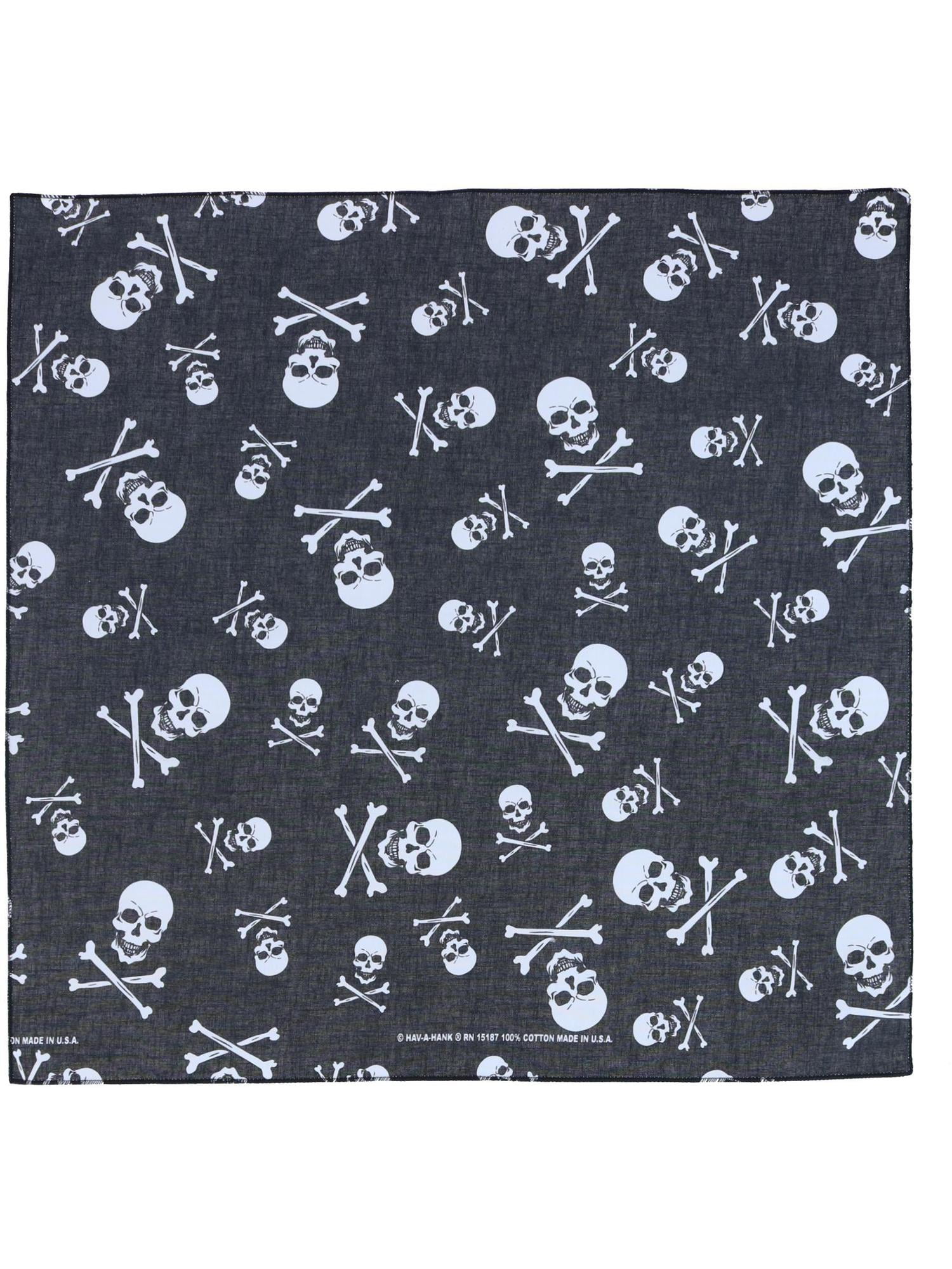 CTM Skull & Crossbones Bandana - Walmart.com