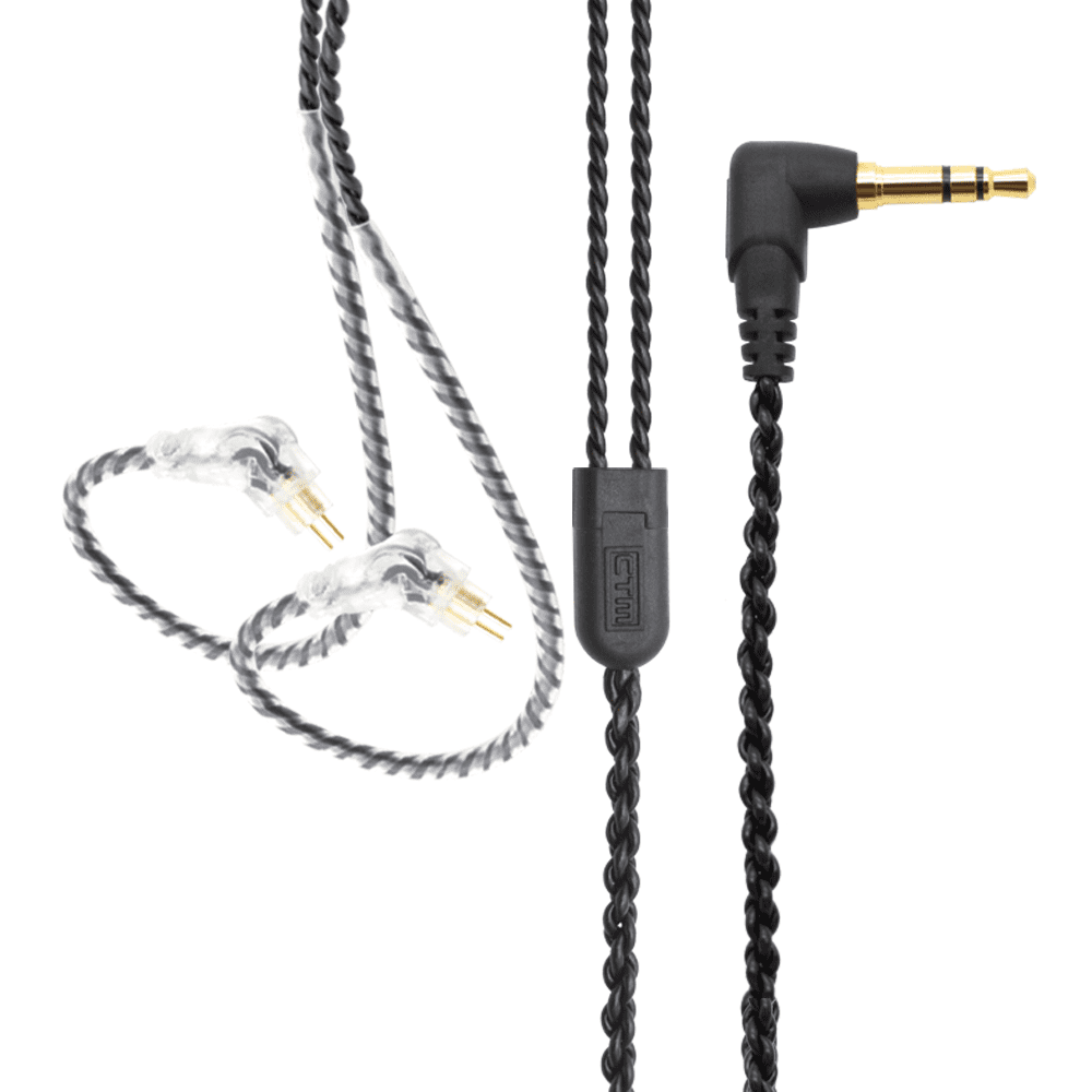 CTM Standard IEM Cable | 60" | Black | by Clear Tune Monitors - Walmart.com