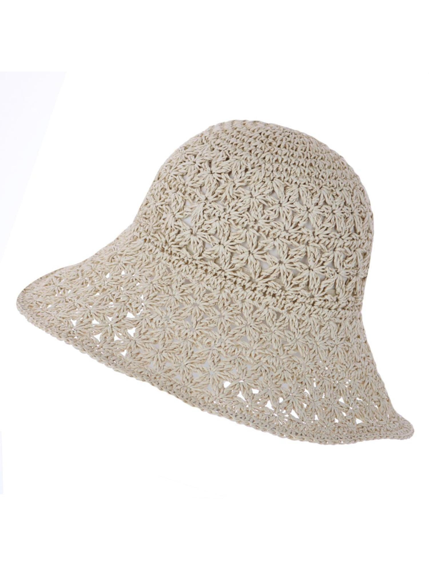 CTM Straw Braided Bucket Hat (Women) - Walmart.com