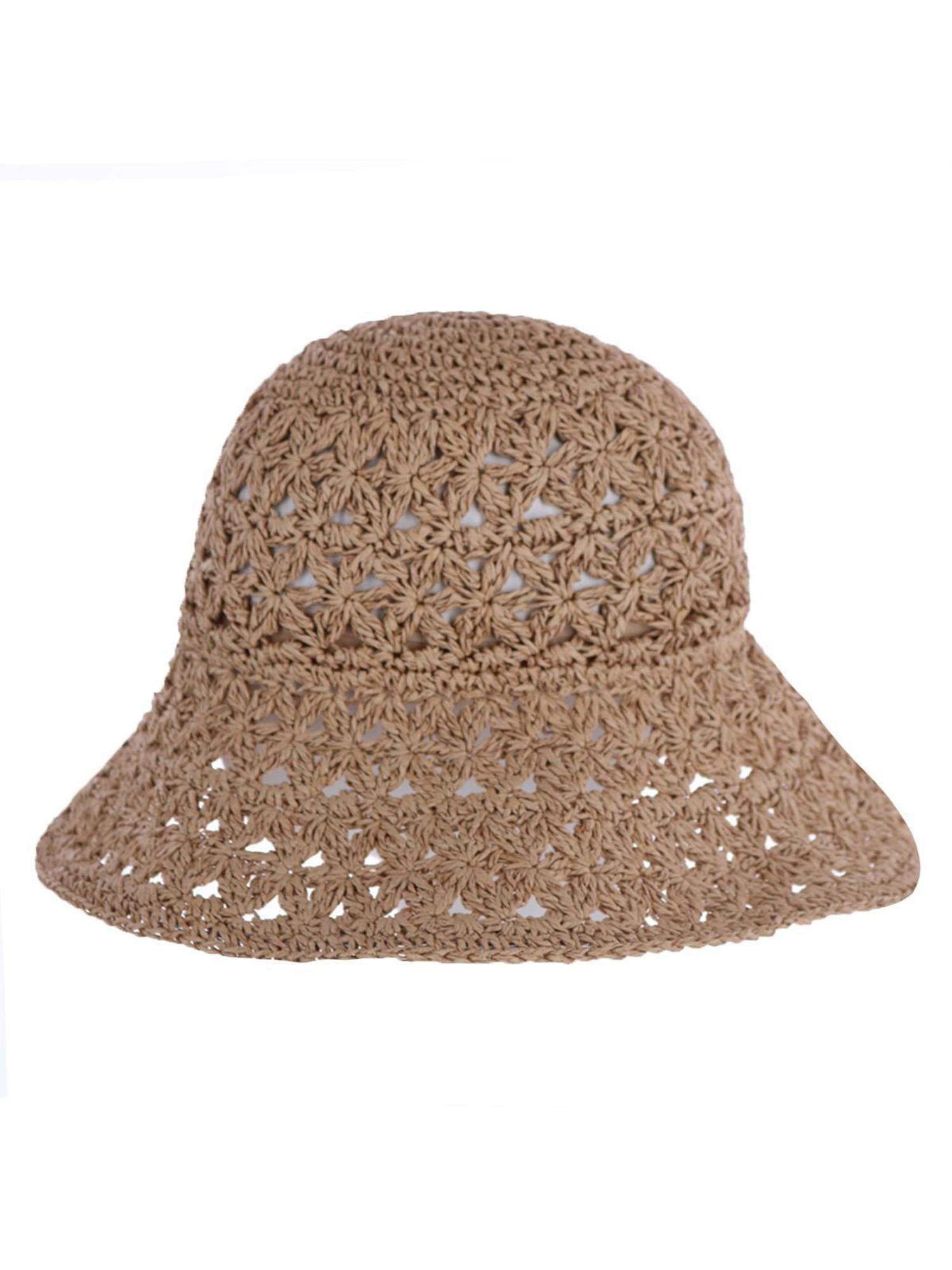 CTM Straw Braided Bucket Hat (Women) - Walmart.com