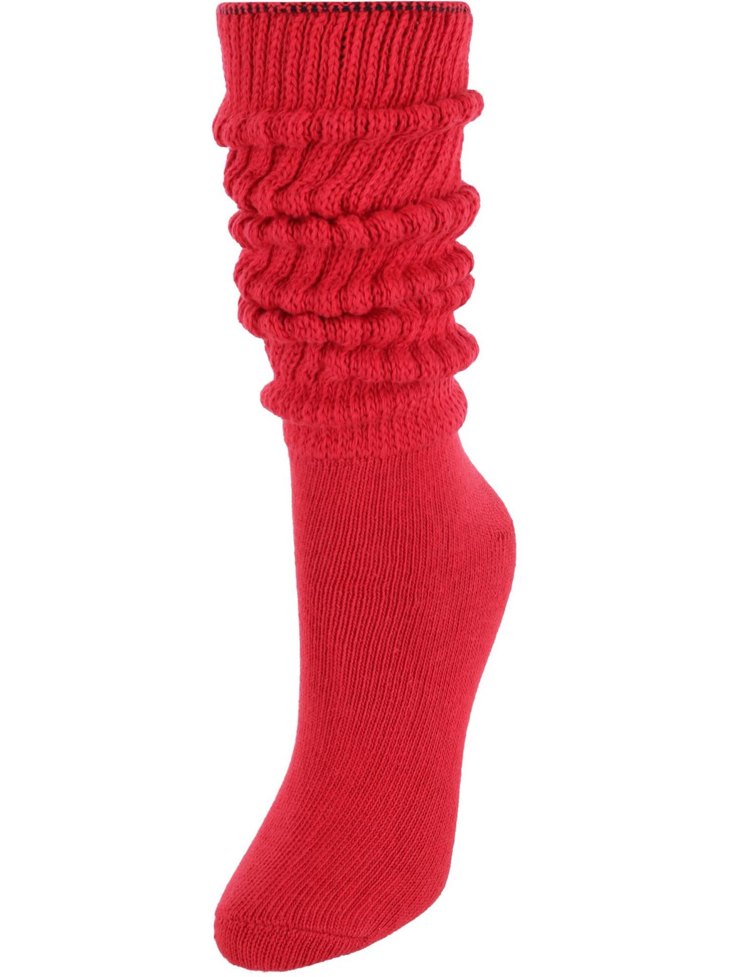 CTM Women's Thick Cotton Super Soft Heavy Slouch Socks (1 Pair ...