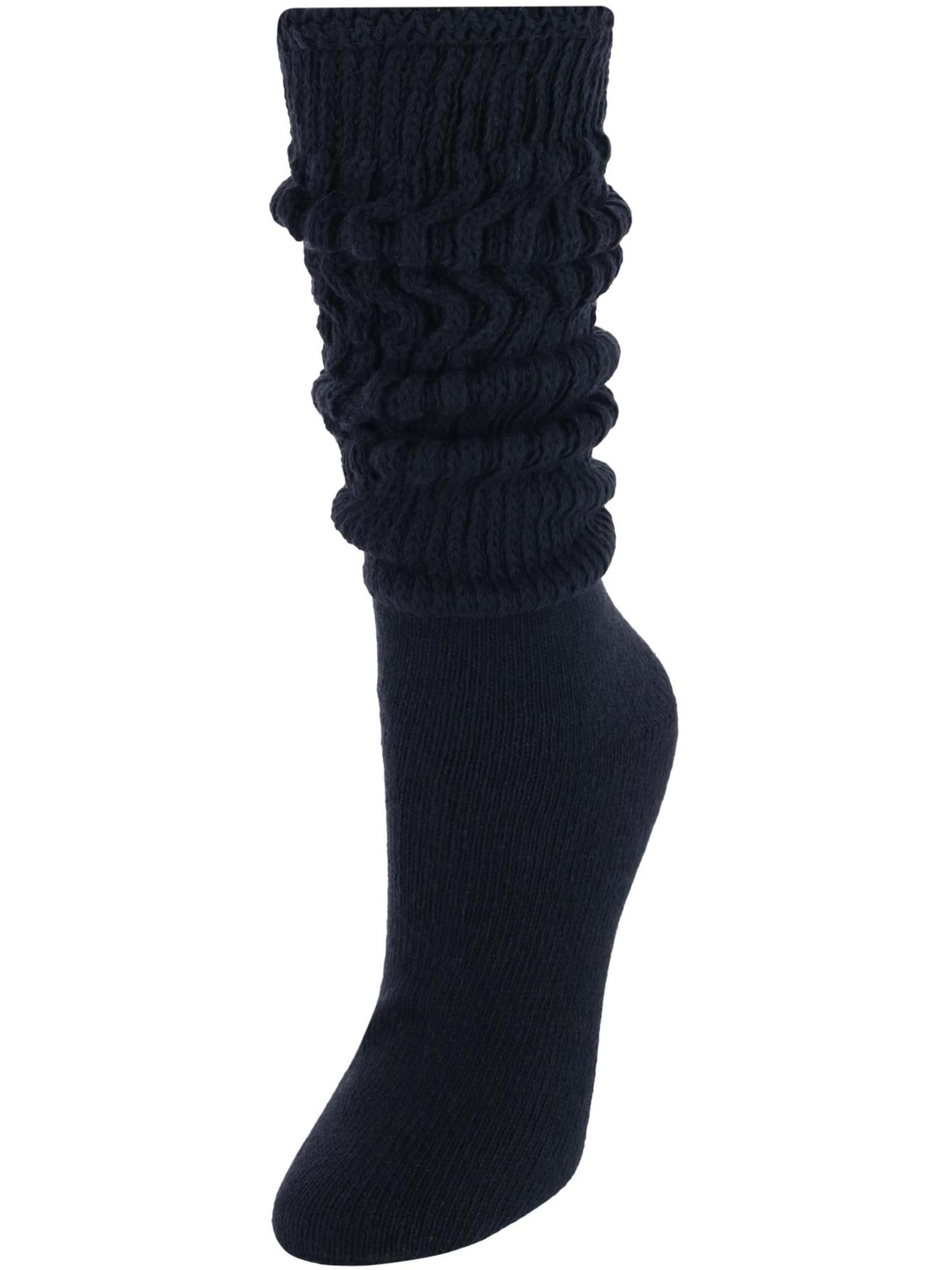 CTM Women's Super Soft Heavy Slouch Socks (1 Pair), Comfortable, Cotton ...