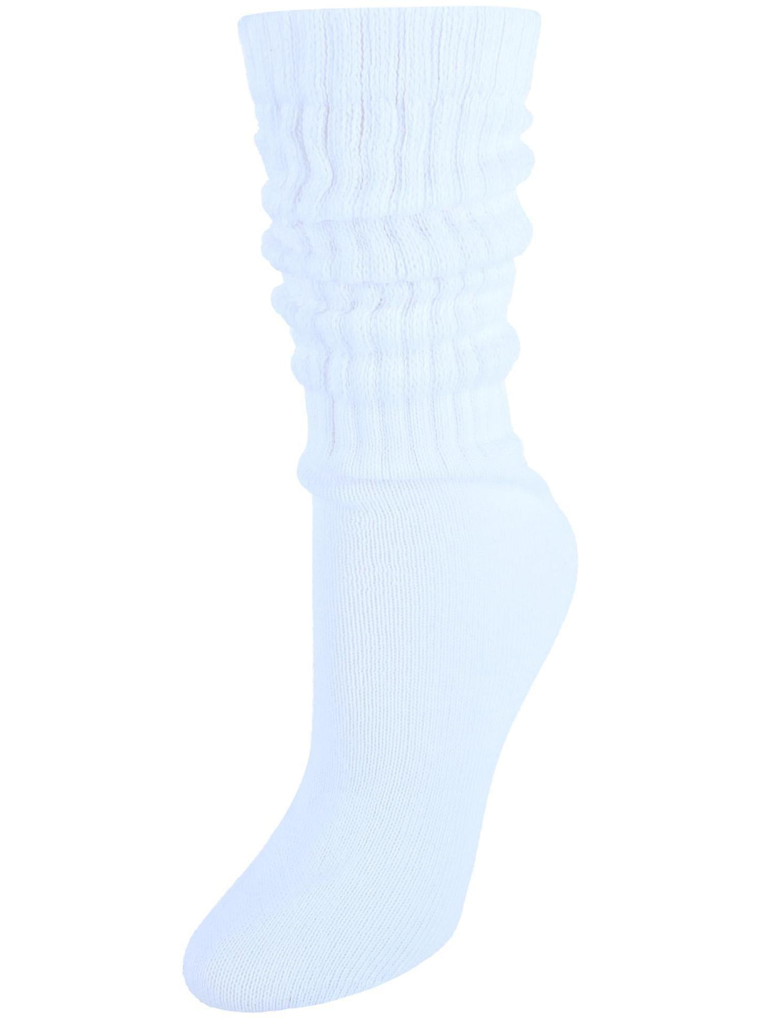 CTM Women's Super Soft Slouch Socks, Single Pair, Long, On Trend Style ...