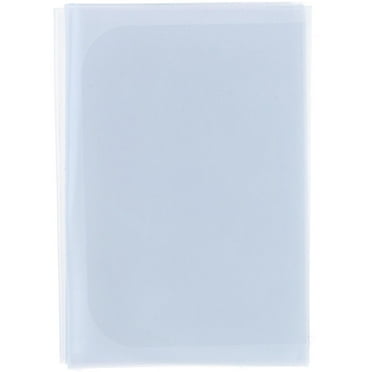 CTM Vinyl Window Inserts for Vertical Bifold or Trifold Wallets (12 ...