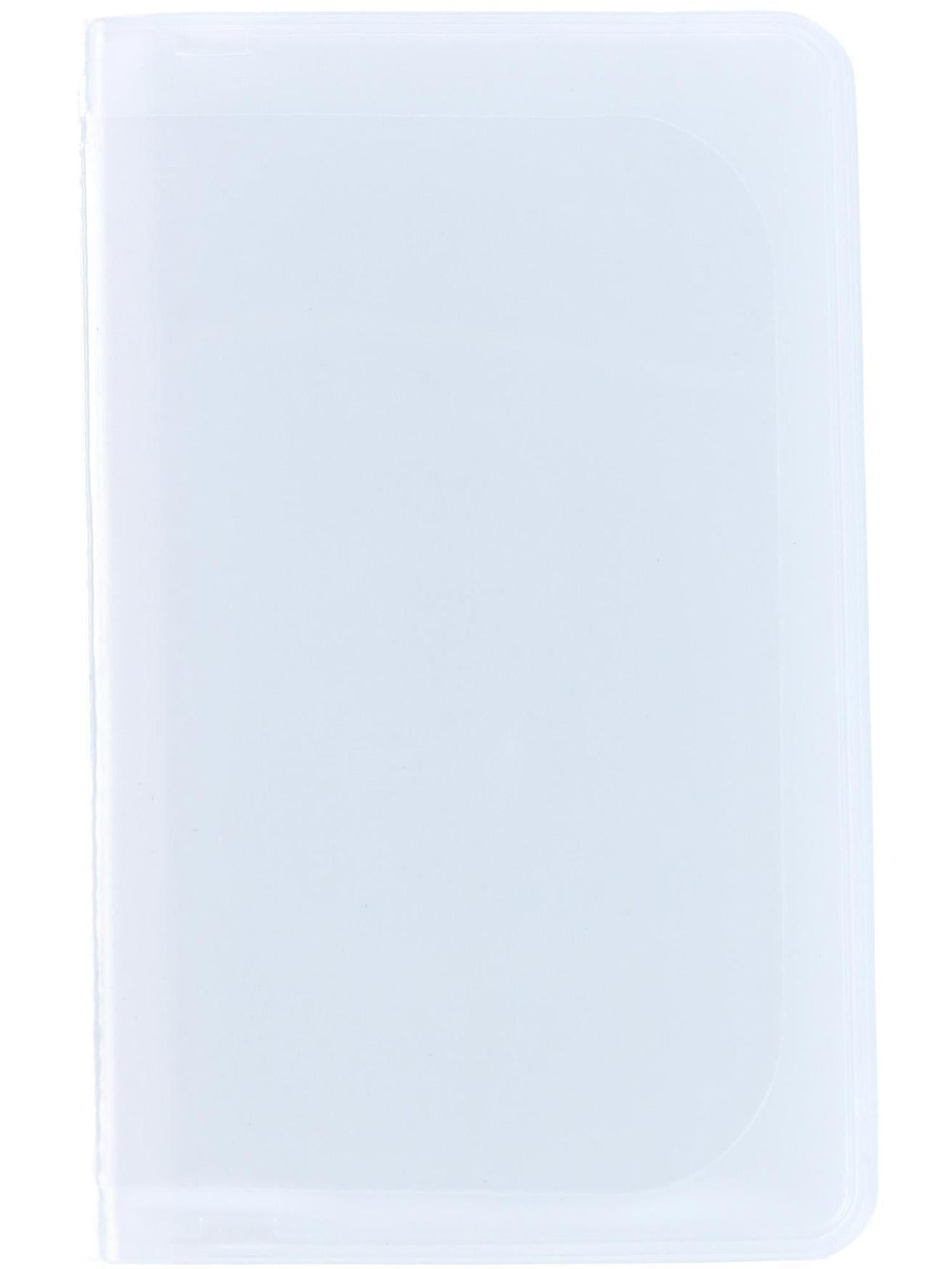 CTM Vinyl Wallet Inserts, 12 Sleeves, Vertical Bifold or Trifold ...