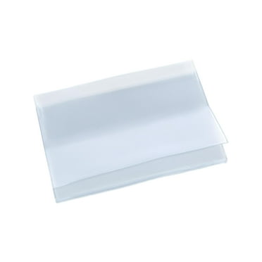 INSTRI Trifold Plastic Wallet Inserts, 6 Page Replacement Windows with ...