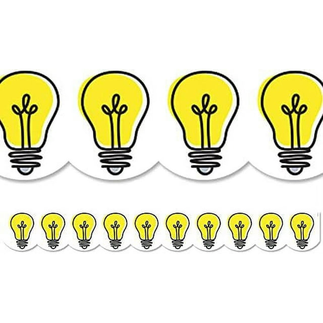 CTP Doodle Lightbulbs Decor, EZ Bulletin Board Classroom Decor ...