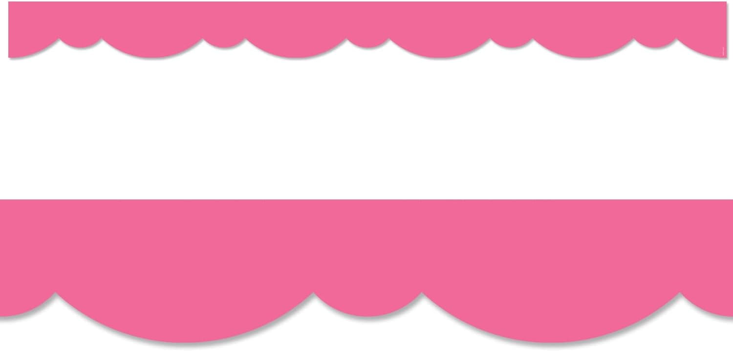 CTP Stylish Scallops EZ Border For Classroom Bulletin Board Border For ...