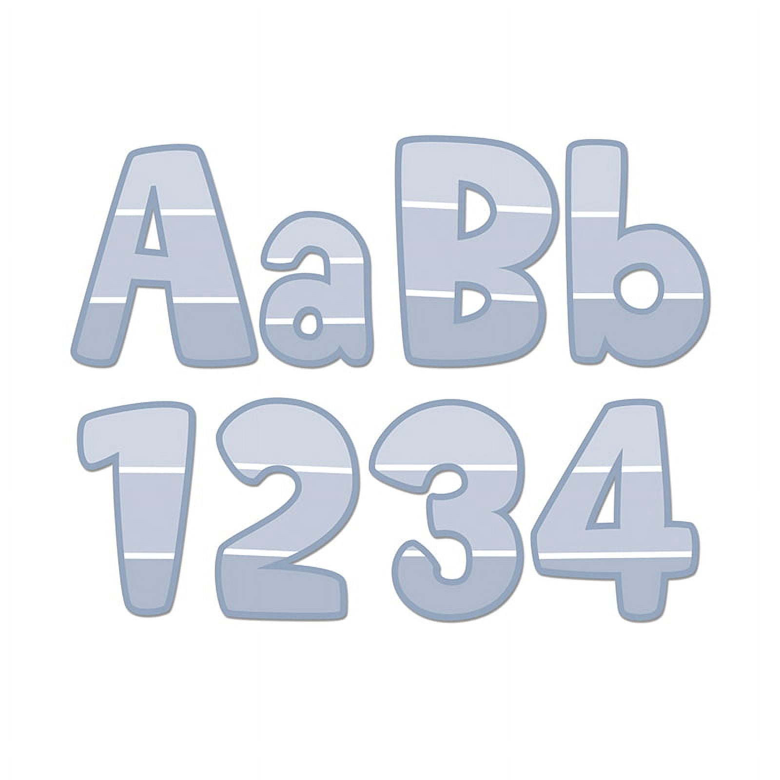 CTP0287 - Painted Palette Slate Gray Paint Chip 4" Designer Letters by ...