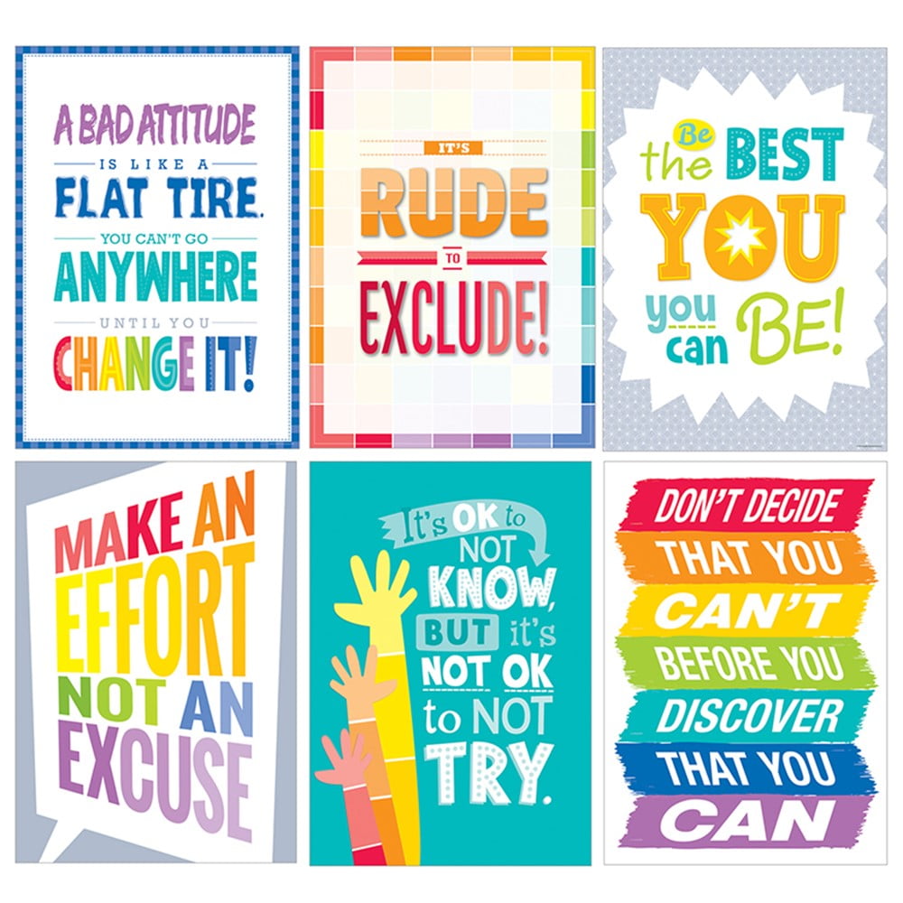 Inspire U 6 Chart Pack 1 - Walmart.com