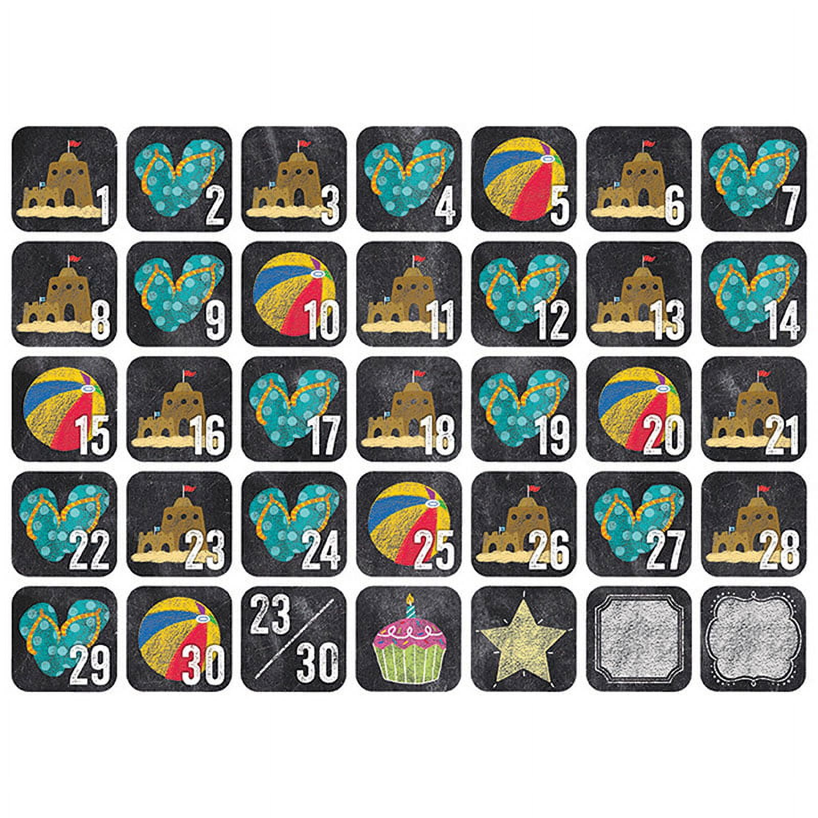 Ctp8505 Chalk It Up June Seasonal Calendar Days By Creative Teaching