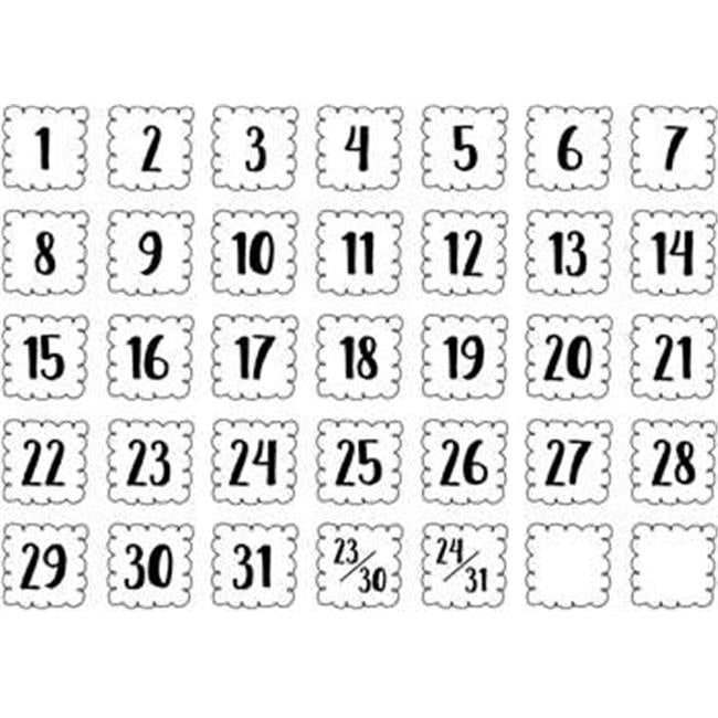 CTP8684 - Loop-de-Loop Calendar Days, 35 Pieces by Creative Teaching ...