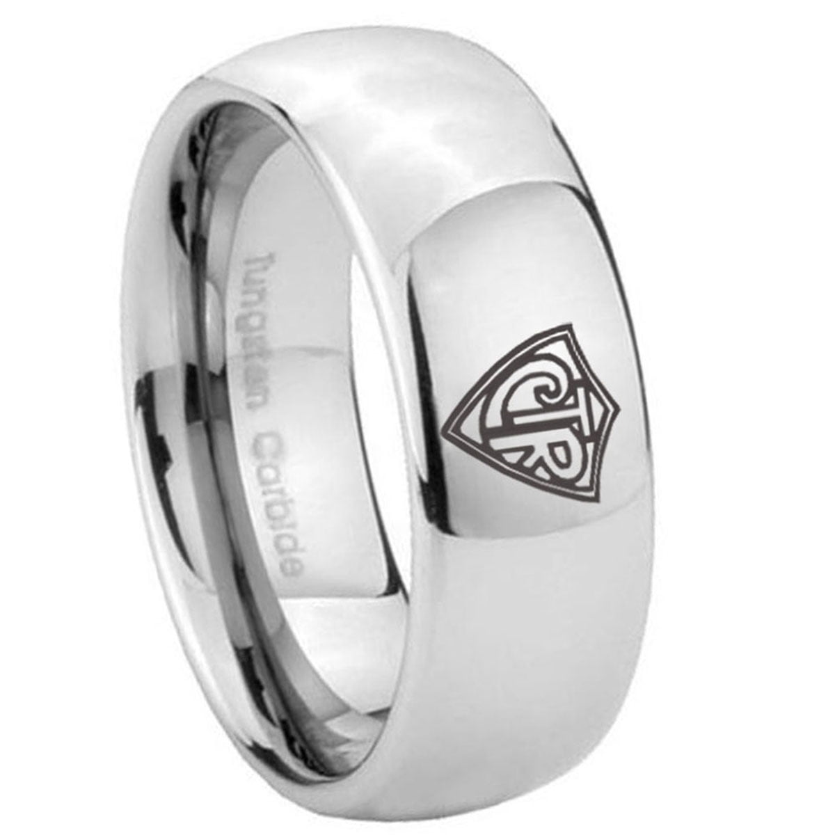 CTR Pattern Tungsten Men's Wedding Bands - Walmart.com