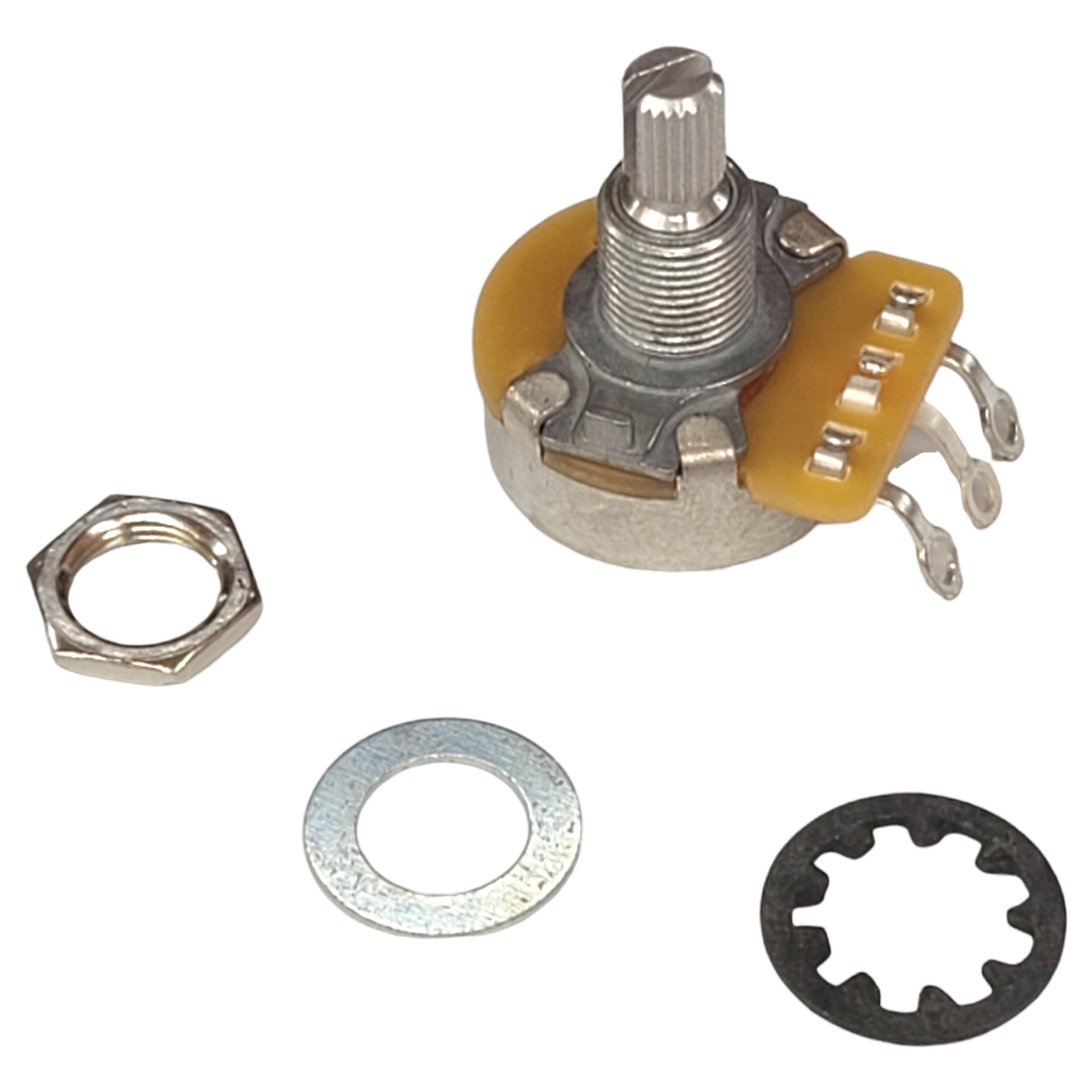 CTS Electric Guitar Potentiometer A500K Pots Audio Split Shaft US Fine ...