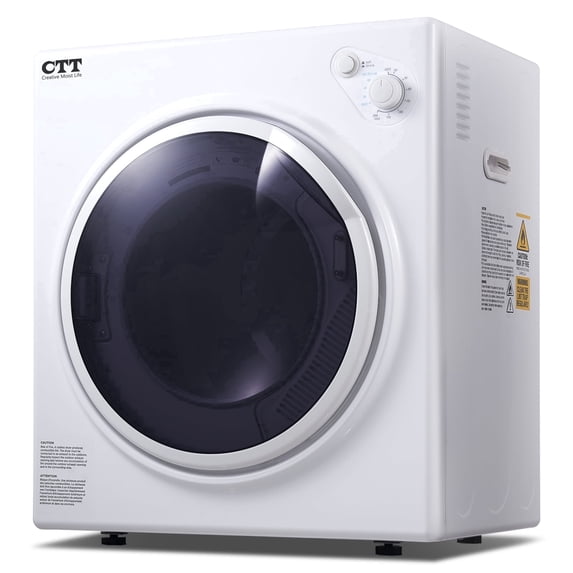 CTT 1500W Portable Clothes Dryer 3.5 cu.ft, 110V Portable Dryers for ...