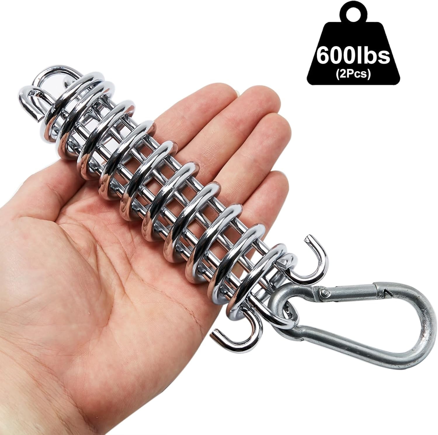 CTUVBIN 2Pcs Porch Swing Spring with Weight Capacity of 300 Lb Heavy ...