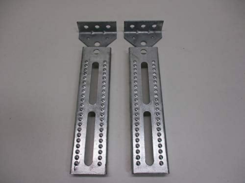 CTW (2) Boat Pontoon Trailer 10" Bolster Bunk Board Adjustable Swivel ...