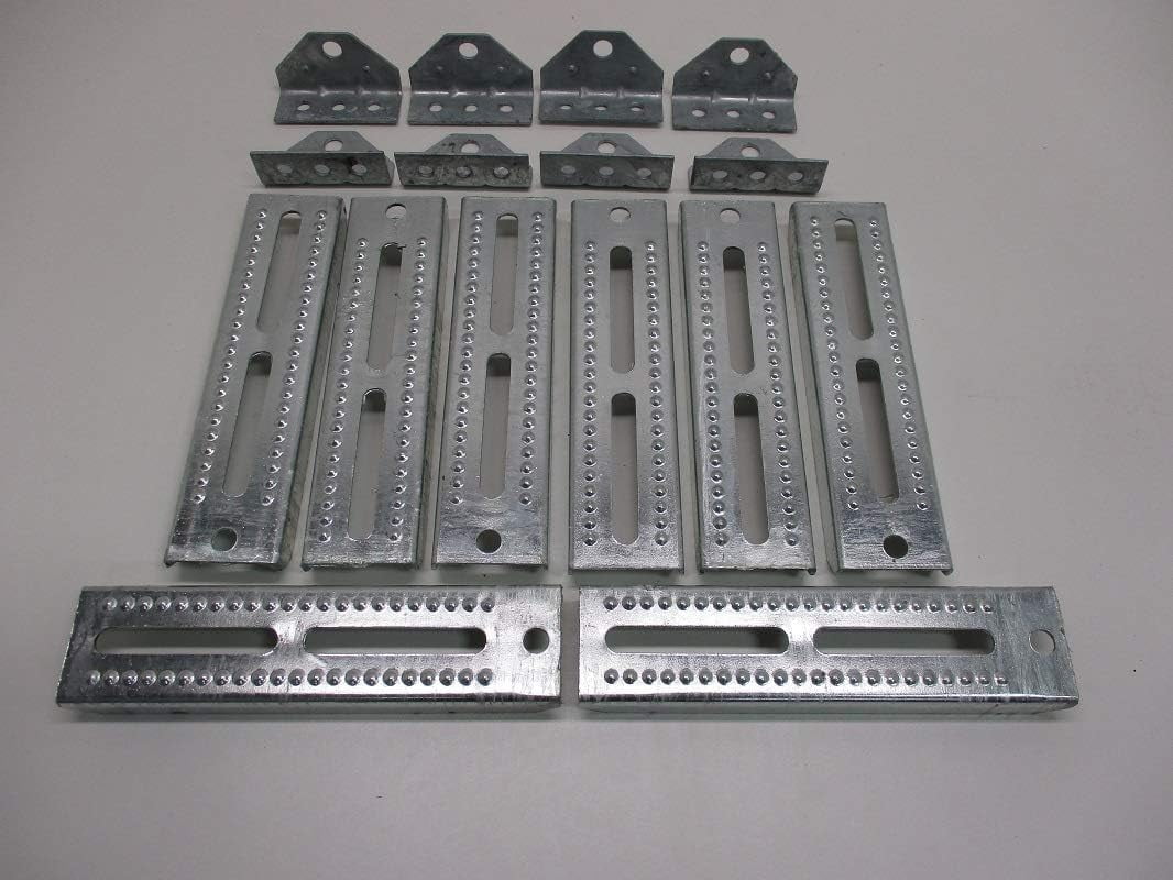 CTW (8) Boat Pontoon Trailer 10" Bolster Bunk Board Adjustable Swivel ...