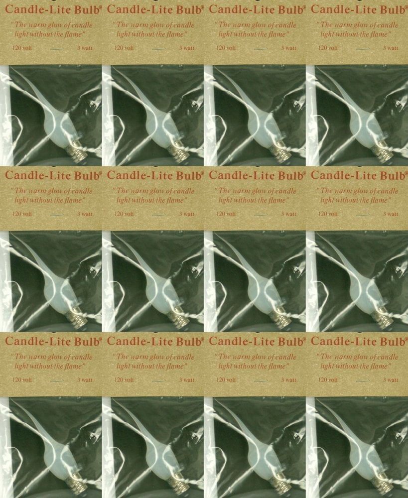 CTW 3640921 Candle-Lite Bulb 3 Watt, 1-inch Diameter - Walmart.com