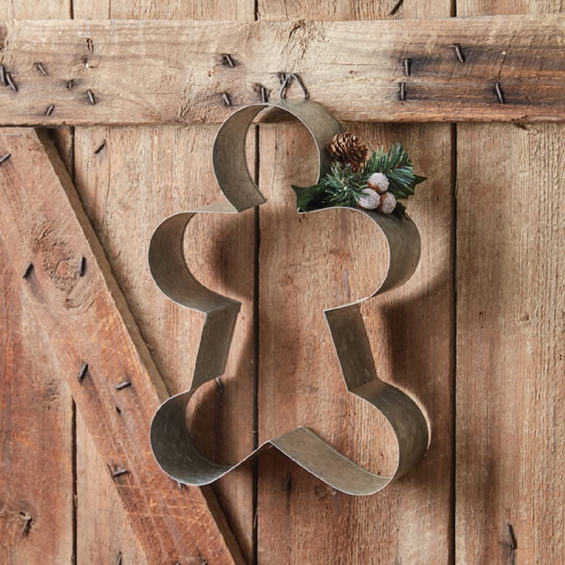 CTW Gingerbread Cookie Cutter Wall Sign, Large Christmas Decoration ...