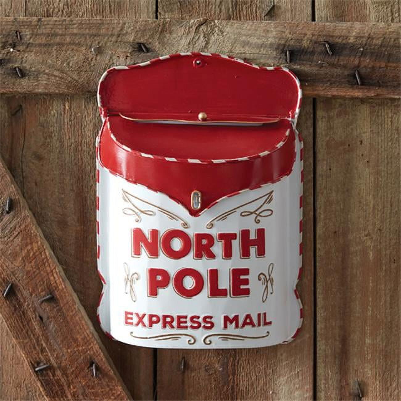 CTW Home 440266 North Pole Express Mail Hanging Mailbox - Walmart.com