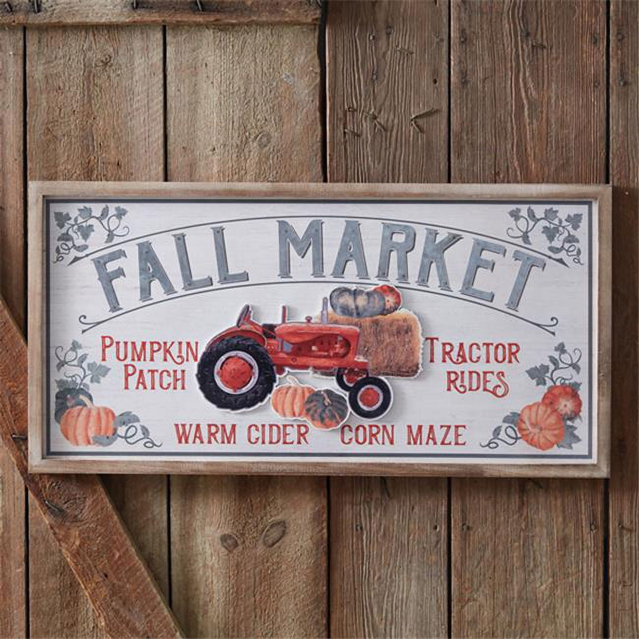 CTW Home 440270 Fall Market Wall Sign - Walmart.com
