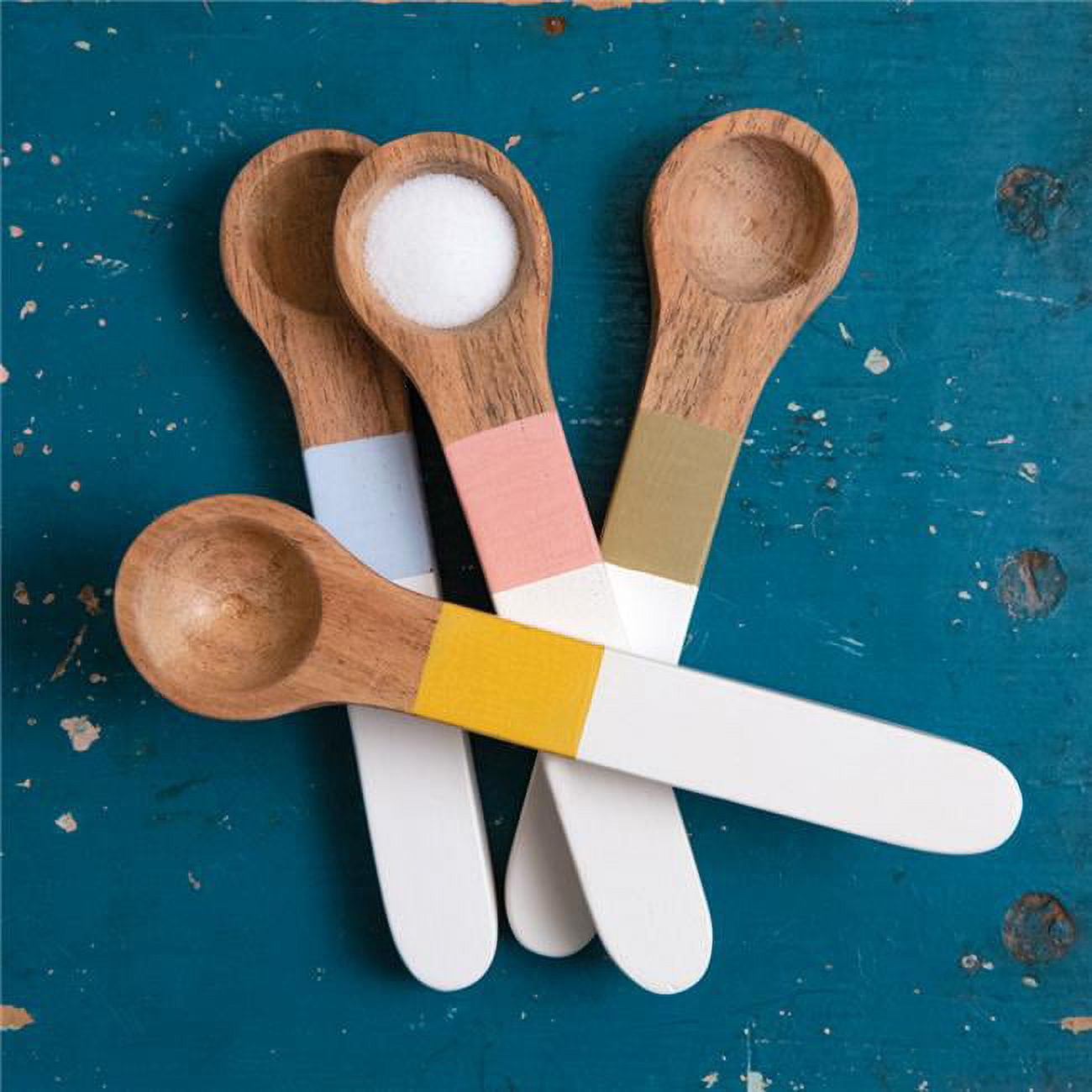 CTW Home 510650 Wooden Teaspoons - Set of 4 - Walmart.com