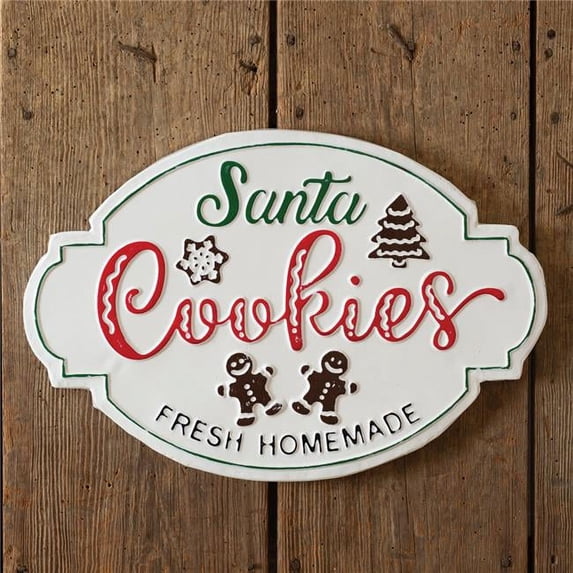 CTW Home 770532 Santas Homemade Cookies Wall Sign - Walmart.com