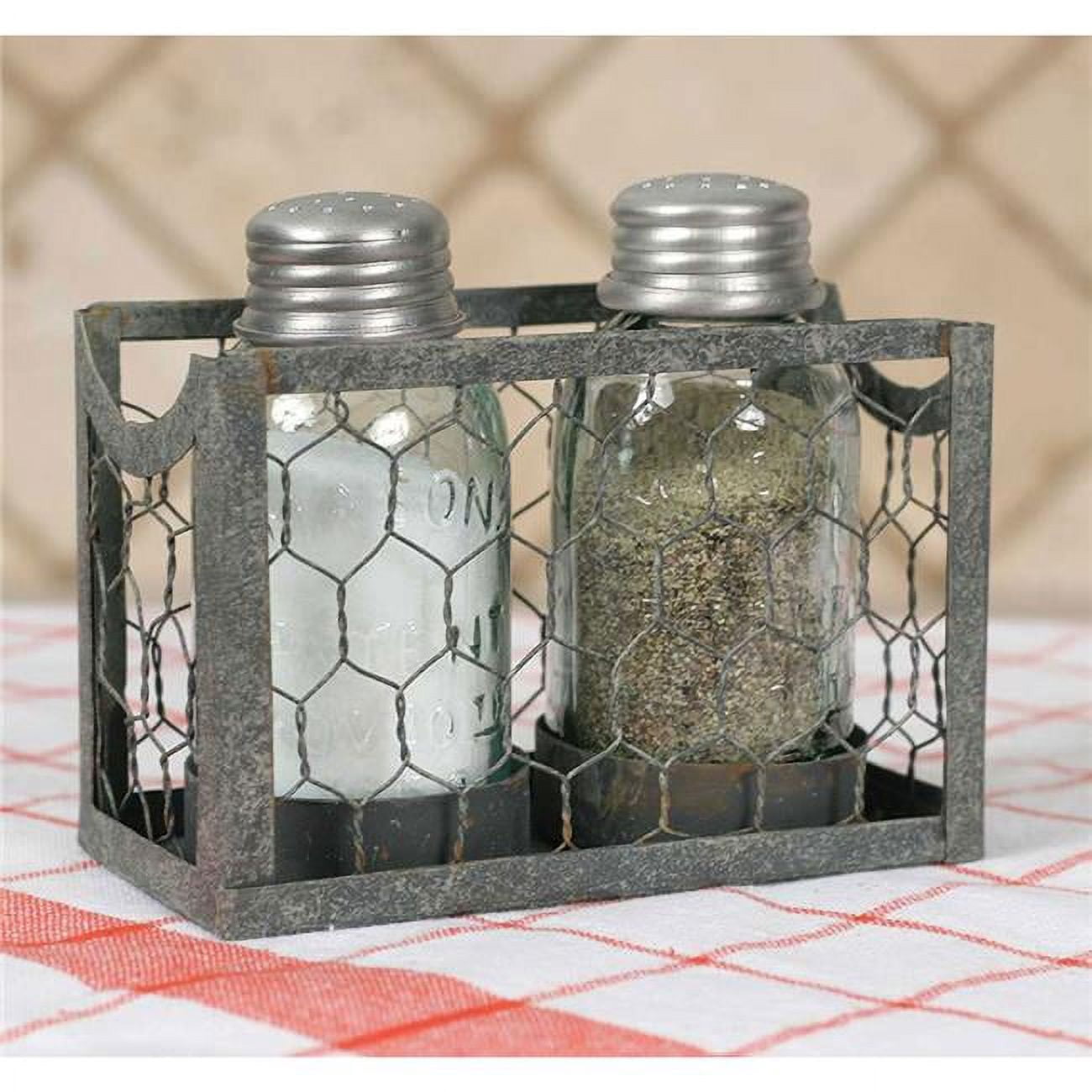 CTW Home 860376T Chicken Wire Salt & Pepper Caddy - Box of 2 - Walmart.com