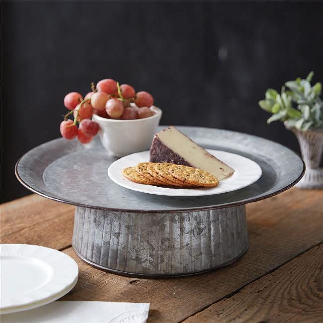 CTW Home Collection 370980 Oversized Farmhouse Cake Stand - Walmart.com