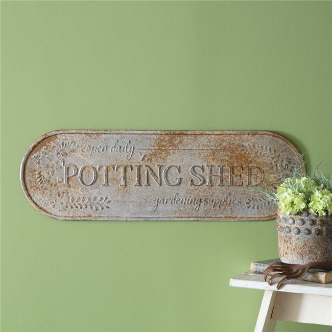 CTW Home Collection 440363 Potting Shed Wall Sign - Walmart.com