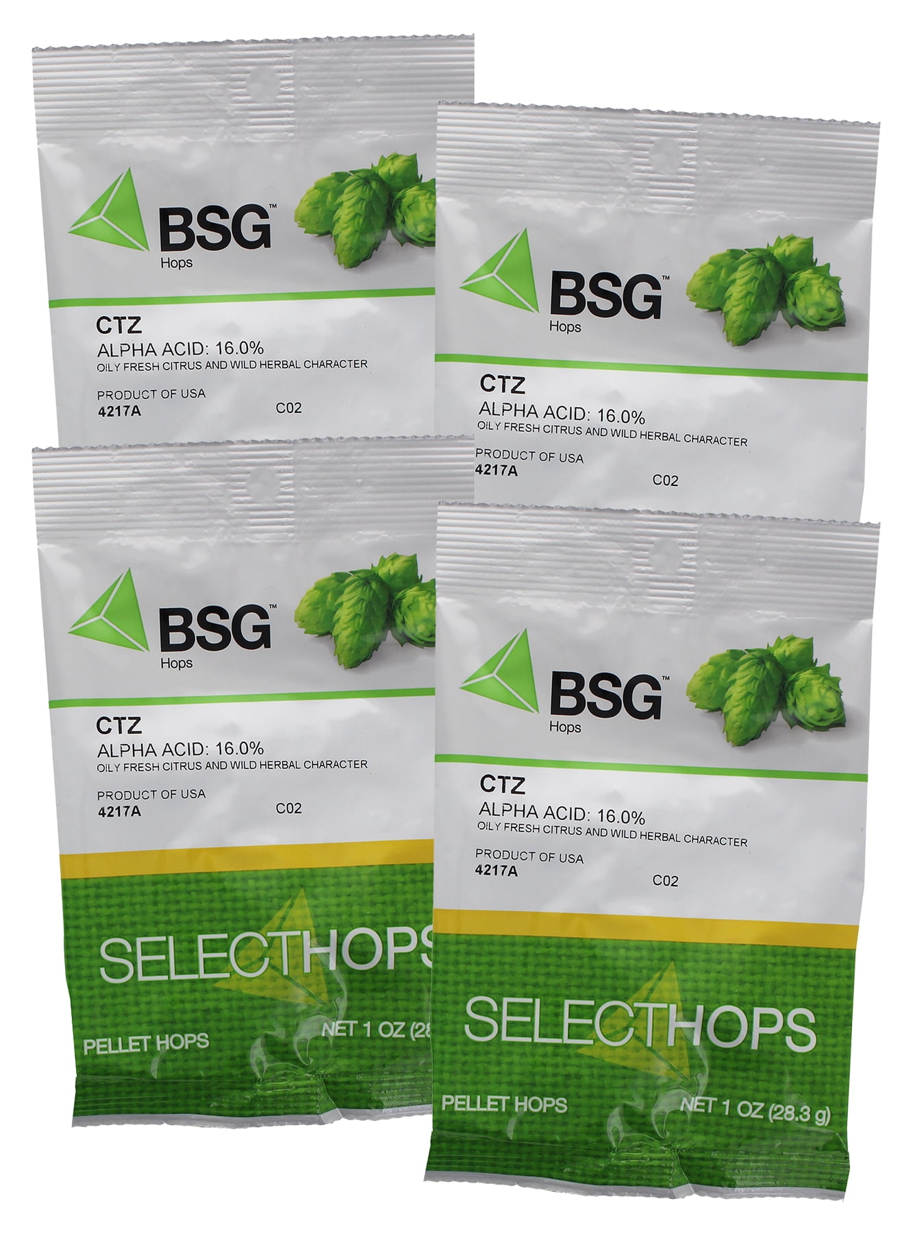 CTZ Hop Pellets, 4oz - Walmart.com