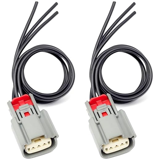 CU2Z-14S411-AFA Ignition Coil Connector Pigtail Harness 3 Way ...