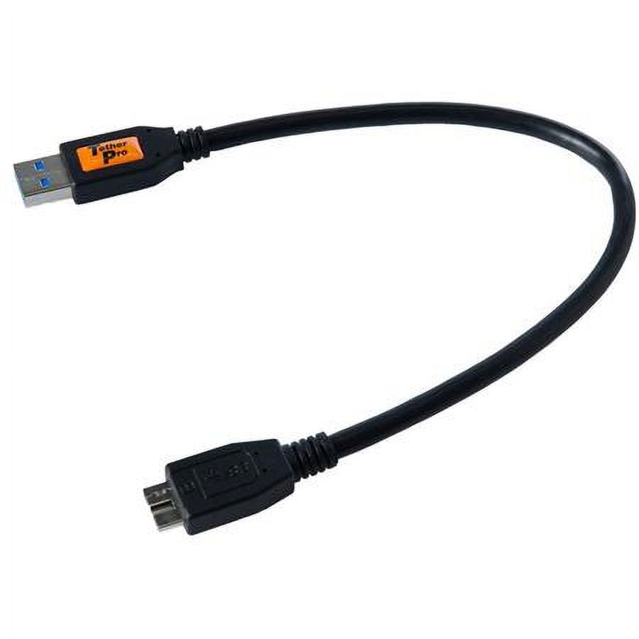 CU5404 1' Pro USB 3.0 SuperSpeed /Micro-B Cable, Black - Walmart.com