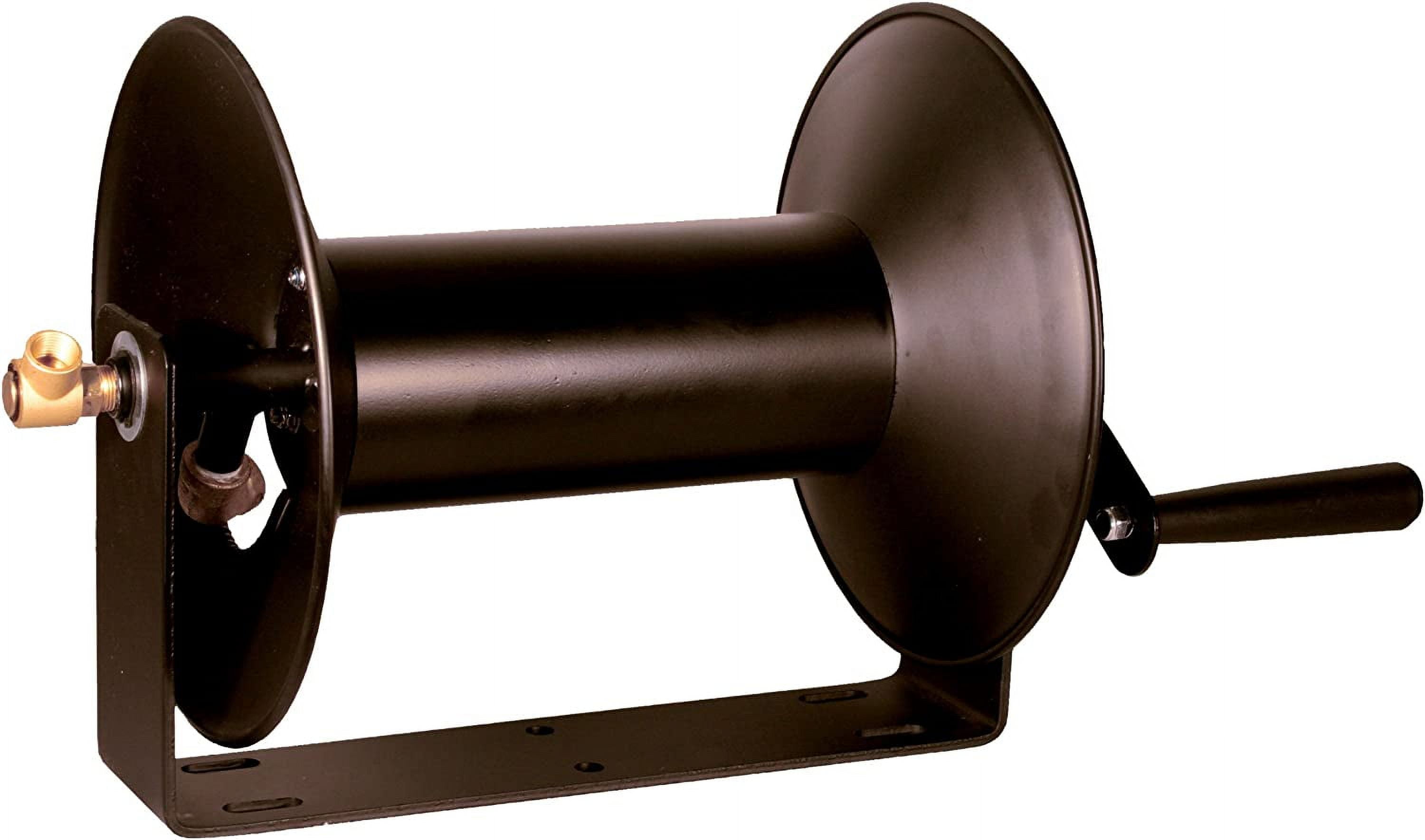 CU6100LN 3/8-Inch by 100-Feet Hand Crank Hose Reel for Air/Water ...