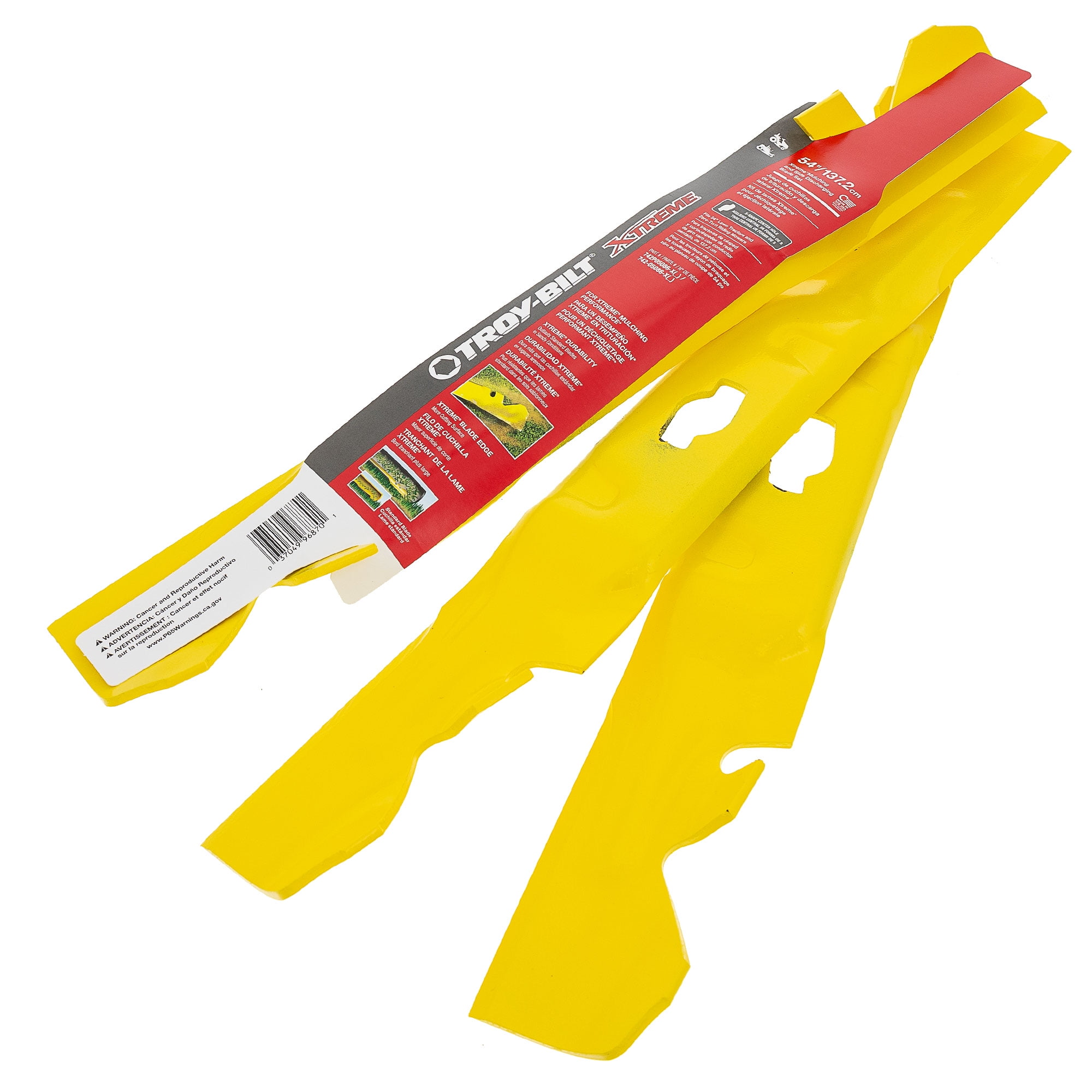 CUB CADET 490-110-Y205 Xtreme Blade Set Fab ZTS2 ZT2 ZT1 XT1 ST54 GT54 ...