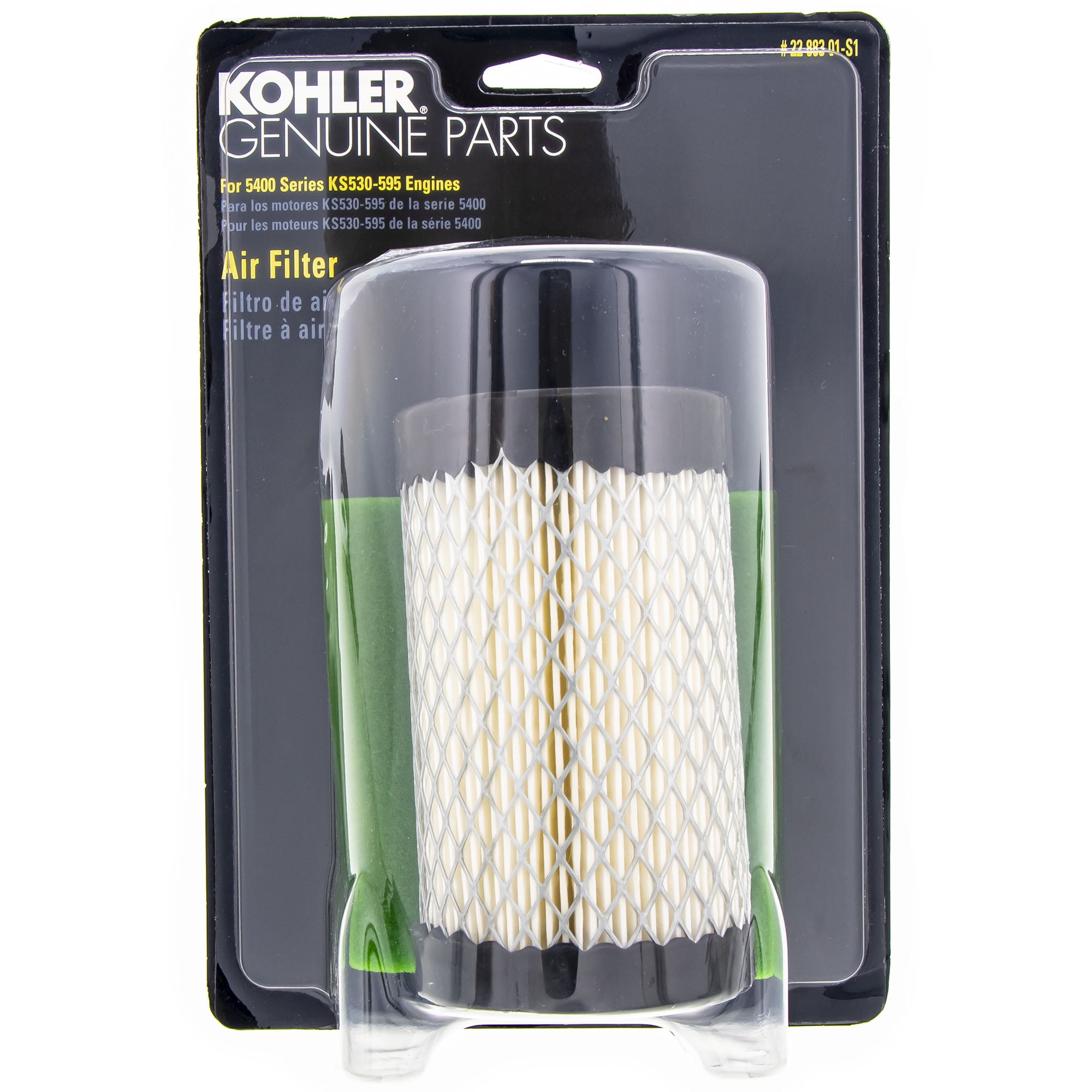 CUB CADET 490-200-K072 Air Filter Kohler Engines Enduro XT1-LT42 Lawn ...