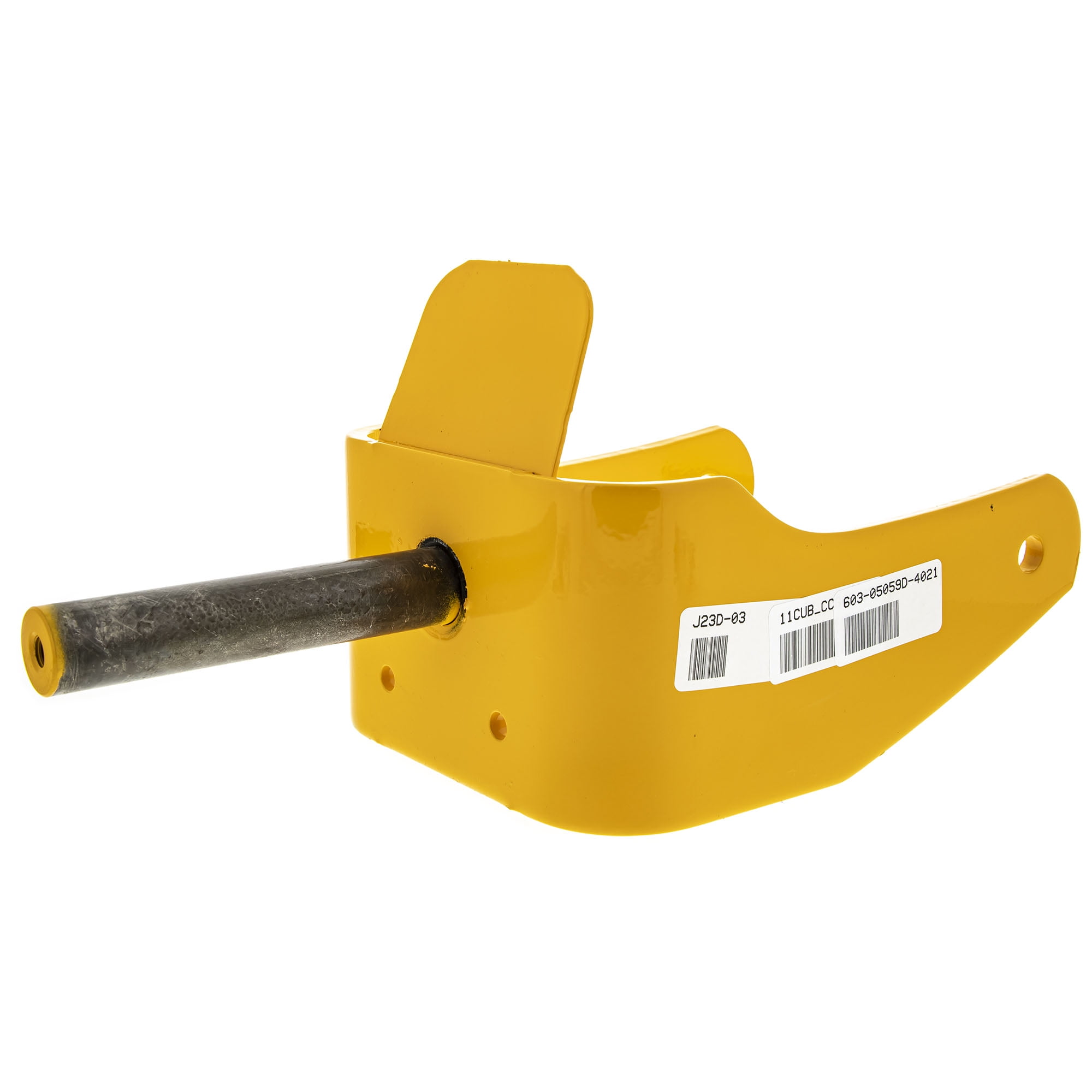 CUB CADET 603-05059D-4021 Yellow Caster Wheel Yoke 2 RZT 42 46 50 54 S ...