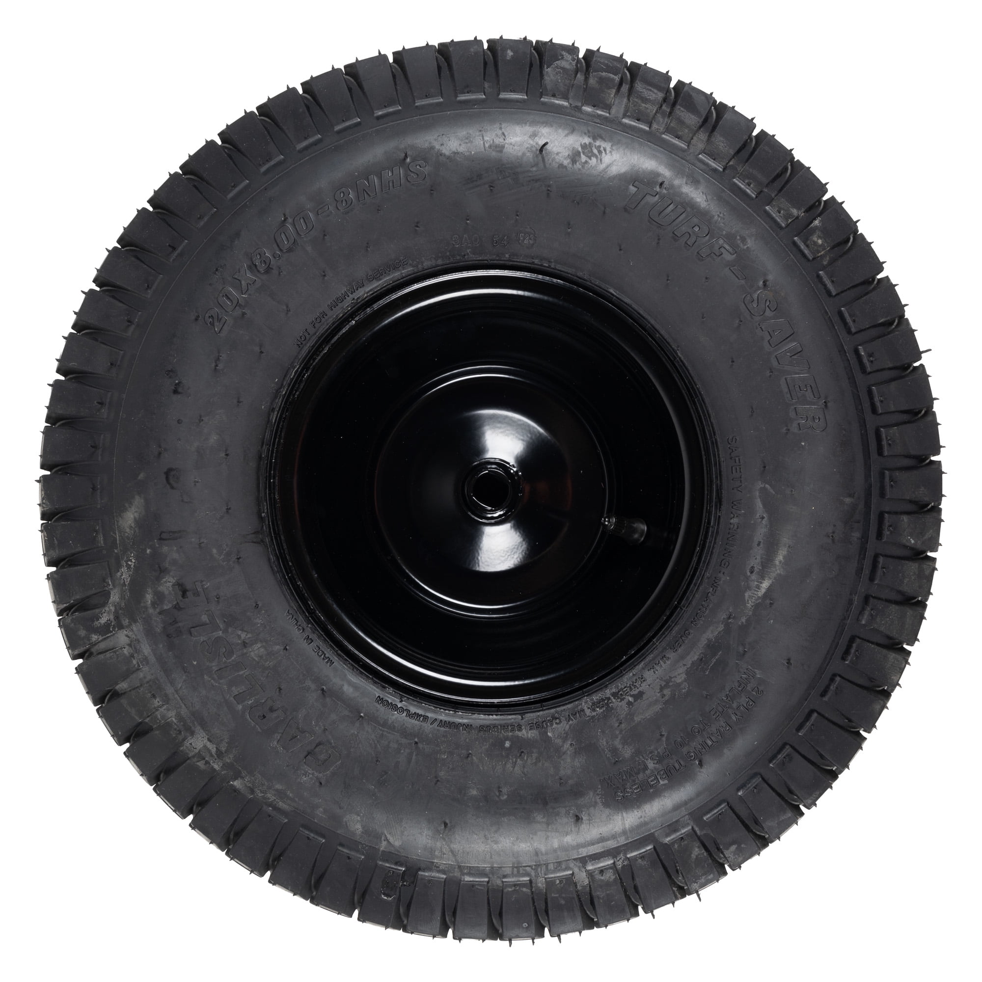 CUB CADET 634Z0104-0637 Powder Black Wheel Assembly 20x8x8 - Walmart.com