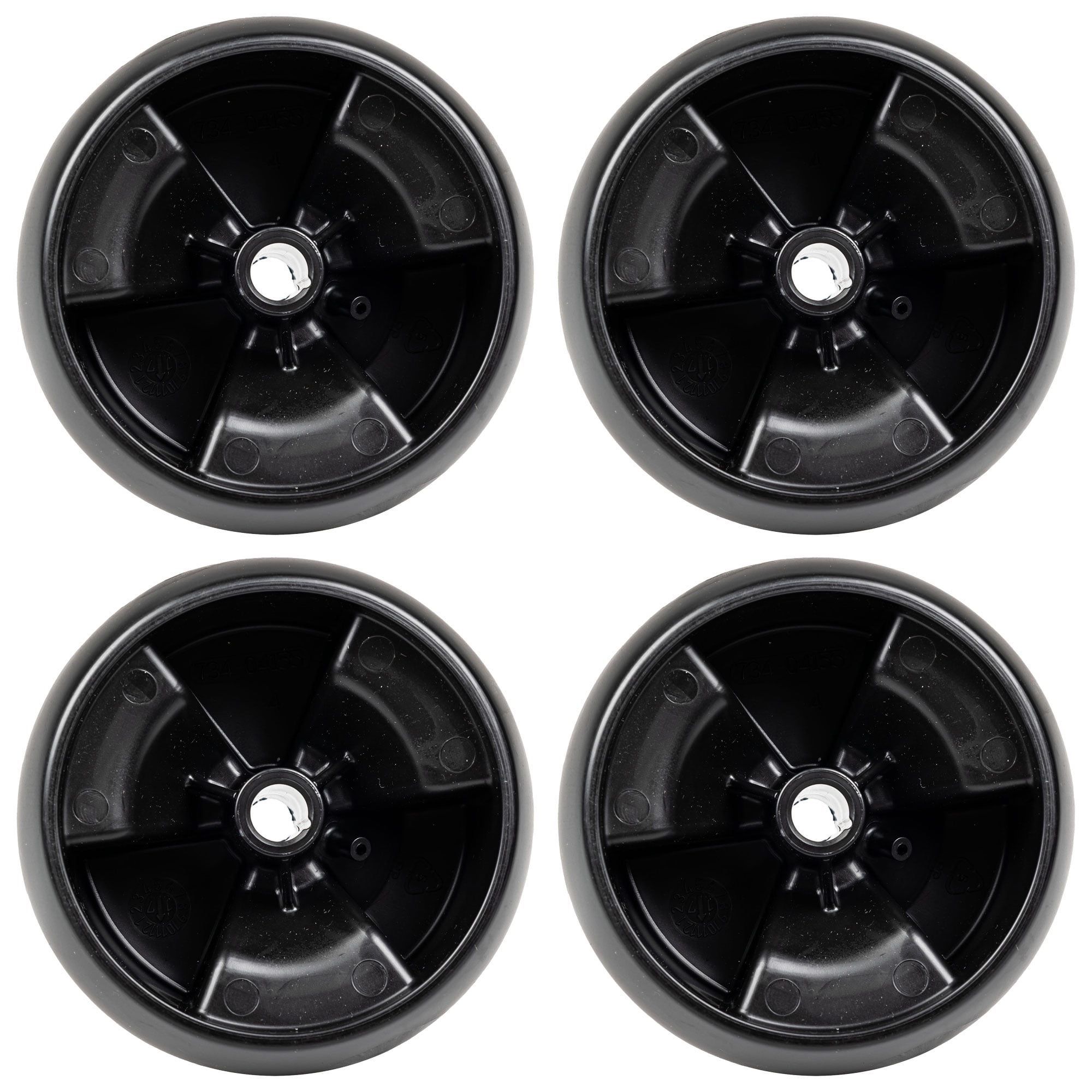 CUB CADET Deck Wheel 4-Pack 734-04155 for RZT42 RZT50 RZT-L54 LTX1046 Z ...