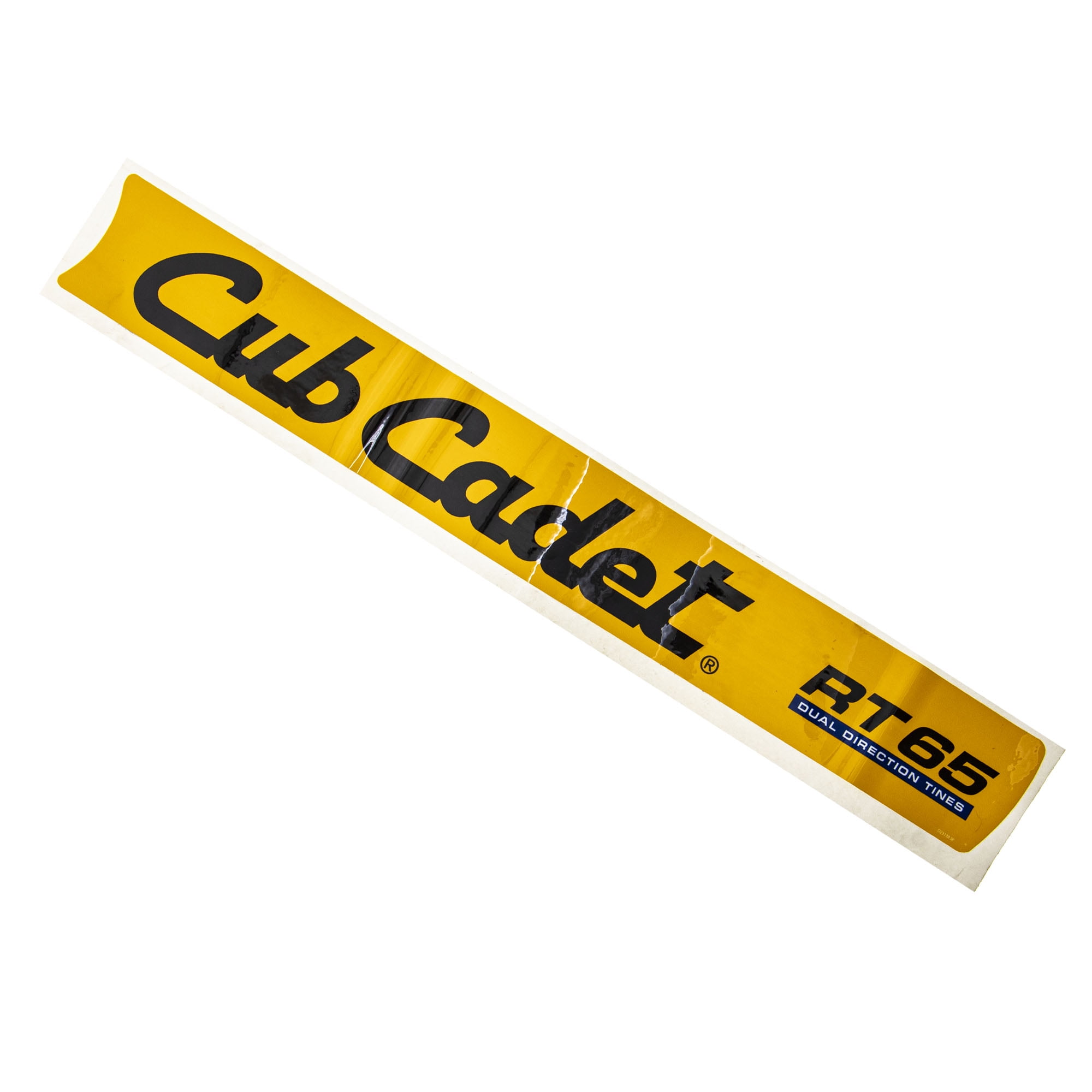 CUB CADET 777D23138 Tiller Belt Shield RT65 Label for RT-65 Series Tine ...