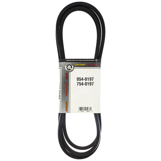 CUB CADET 954-0197 V Belt 1/2 X 117 54 Tiller Hydraulic 30 295 290 002 ...