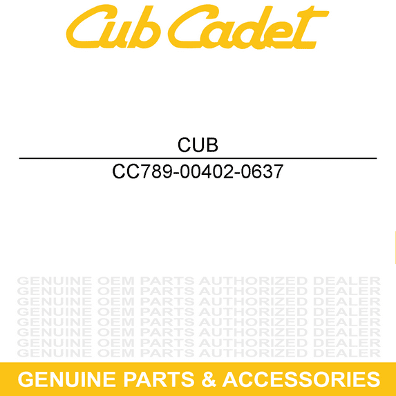CUB CADET Cargo Carrier Hinge Bracket Left Hand Rear Hitch Carrier ...