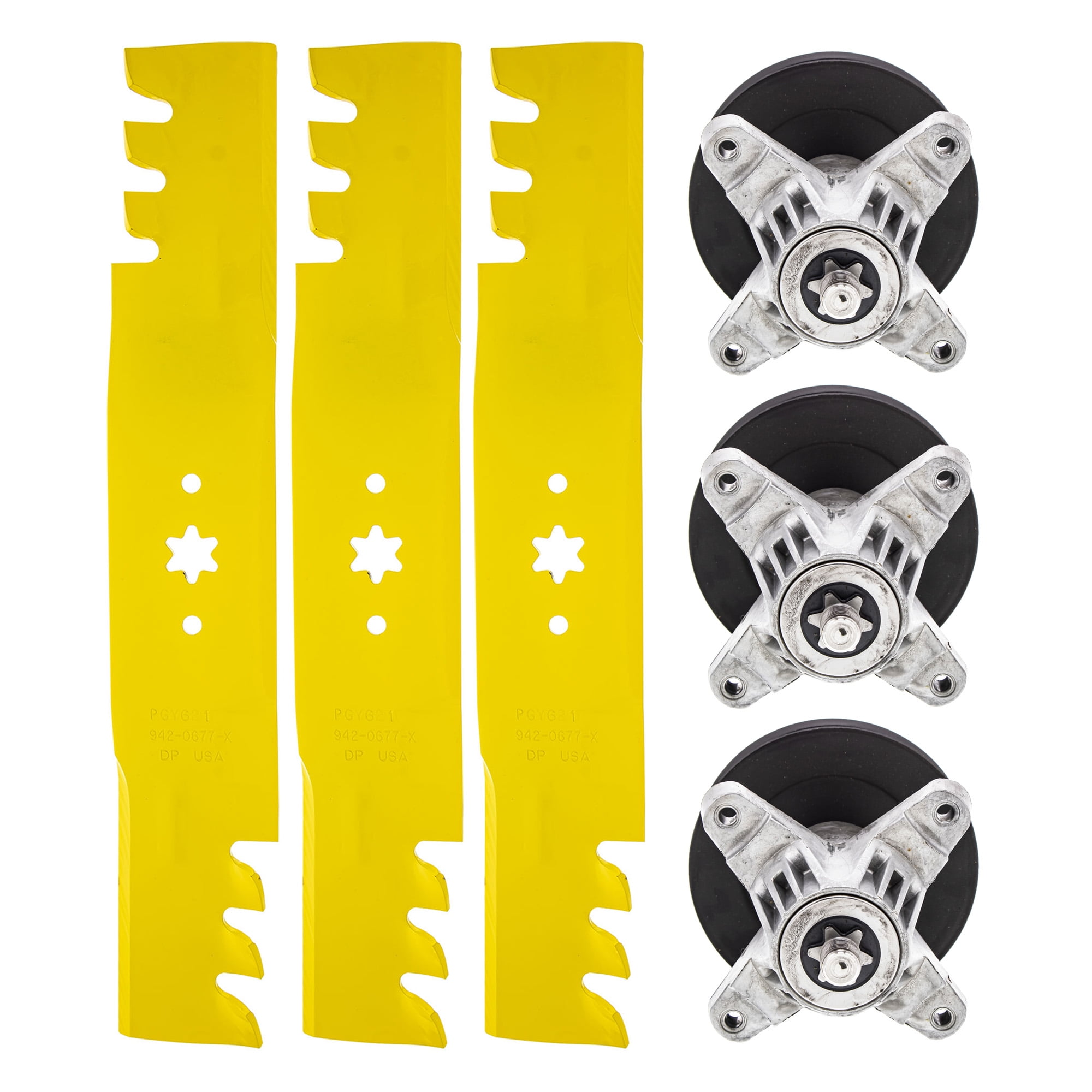 CUB CADET High-Lift Xtreme Blade Spindle Kit RZT S54 L54 918-05137 942 ...