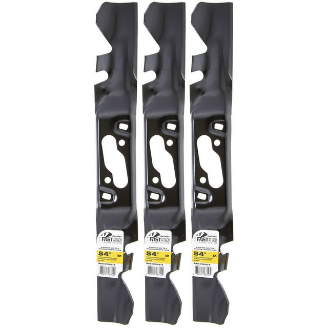 CUB CADET Xtreme FastAttach Blades 3 Pack 942-01054-X 54" Decks Enduro ...