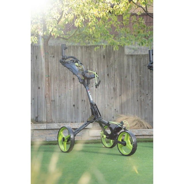 CUBE CART 3 Wheel Push Pull Golf Cart - Two Step Open/Close - Smallest ...