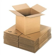 FIXED-DEPTH CORRUGATED SHIPPING BOXES, REGULAR SLOTTED CONTAINER (RSC), 6" X 10" X 4", BROWN ...